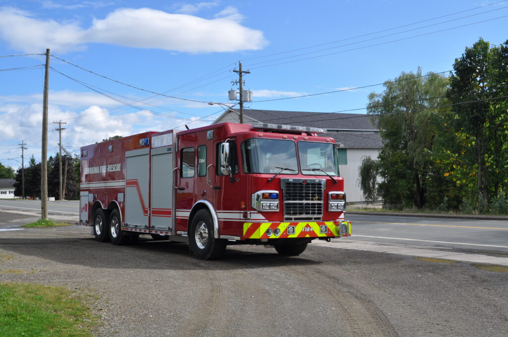 New Bandon, Salmon Beach NB - Metalfab Fire Trucks